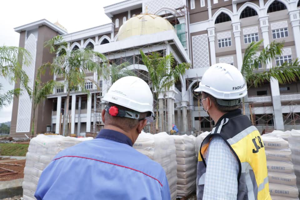 Projek Kompleks Mahkamah Syariah Pahang Sudah 93 Peratus Siap | Kementerian Kerja Raya