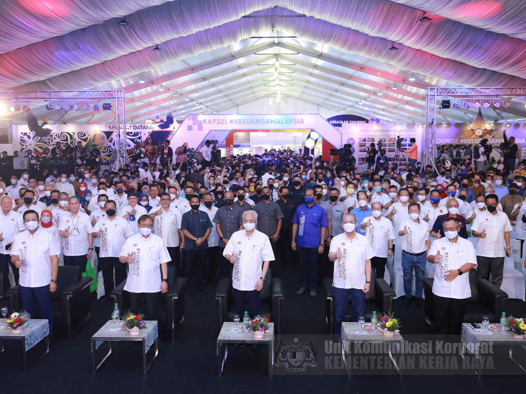 Jelajah Aspirasi Keluarga Malaysia (JAKM) Sarawak Memanfaatkan 98 Ribu ...