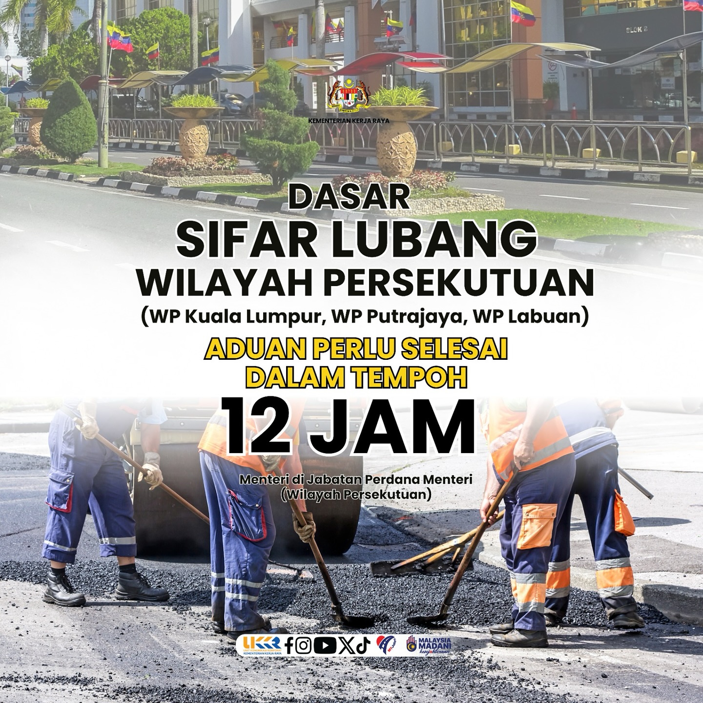 Infographic MyJalan | Kementerian Kerja Raya